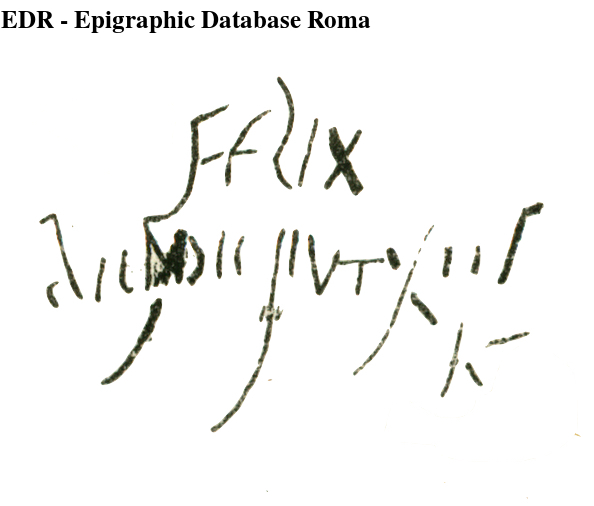 Ancient Graffiti Project :: Graffito Information