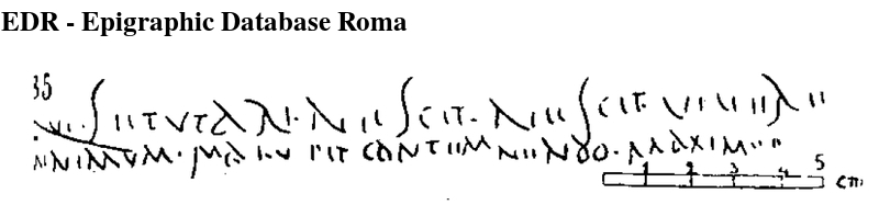Ancient Graffiti Project :: Graffito Information